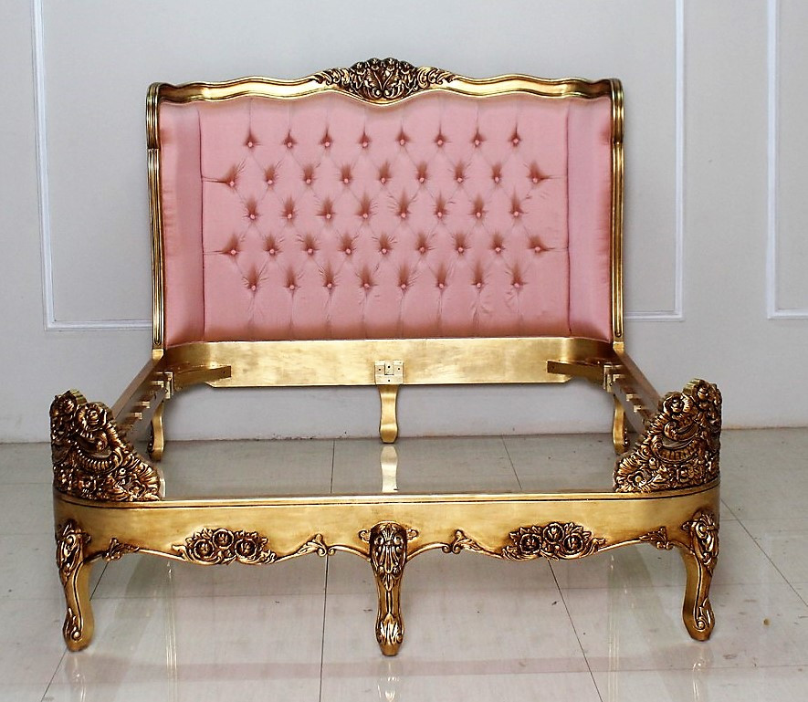 Louis Luxury Bed, Versailles & gold