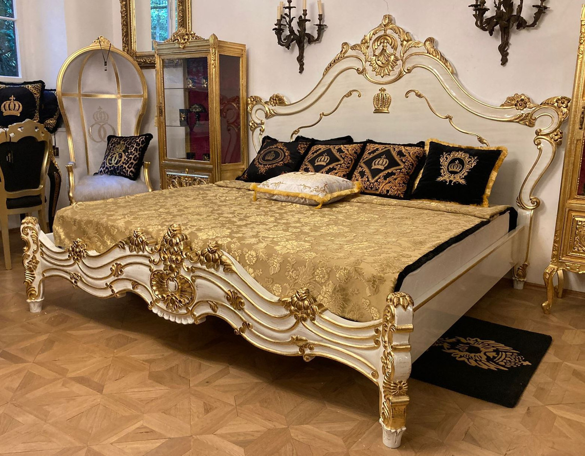 Rococo Bedroom Sets, Gold Leaf