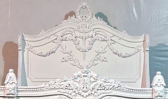 WHITE FRENCH BED