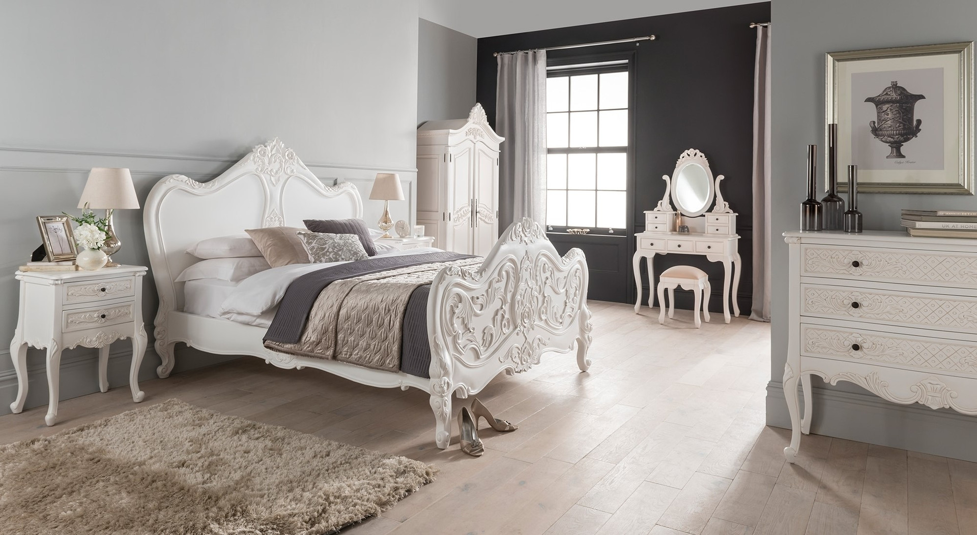 White French Bedroom set USA