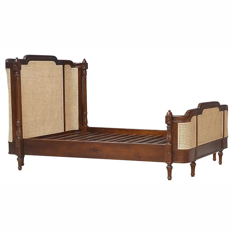 Wing Rattan Bed Frame
