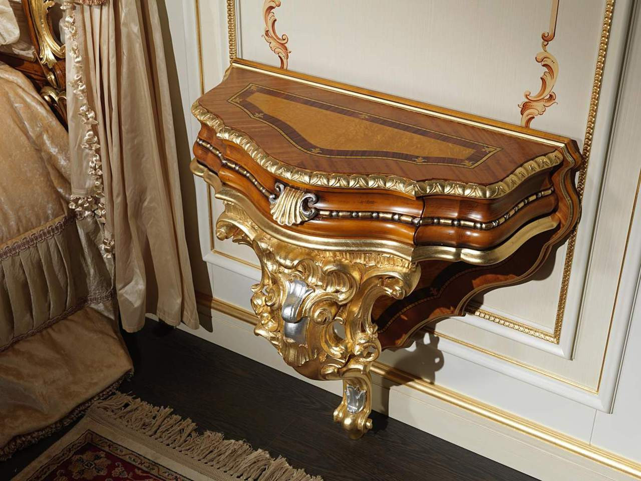 Baroque Dressing Table, High EndBedroom Vanity