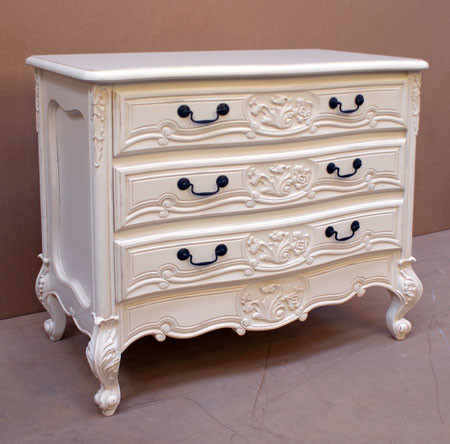 White Rococo Bedroom set USA