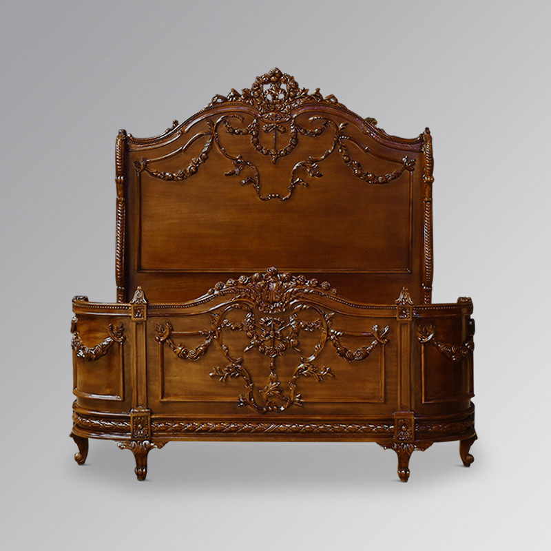 WHITE FRENCH BED