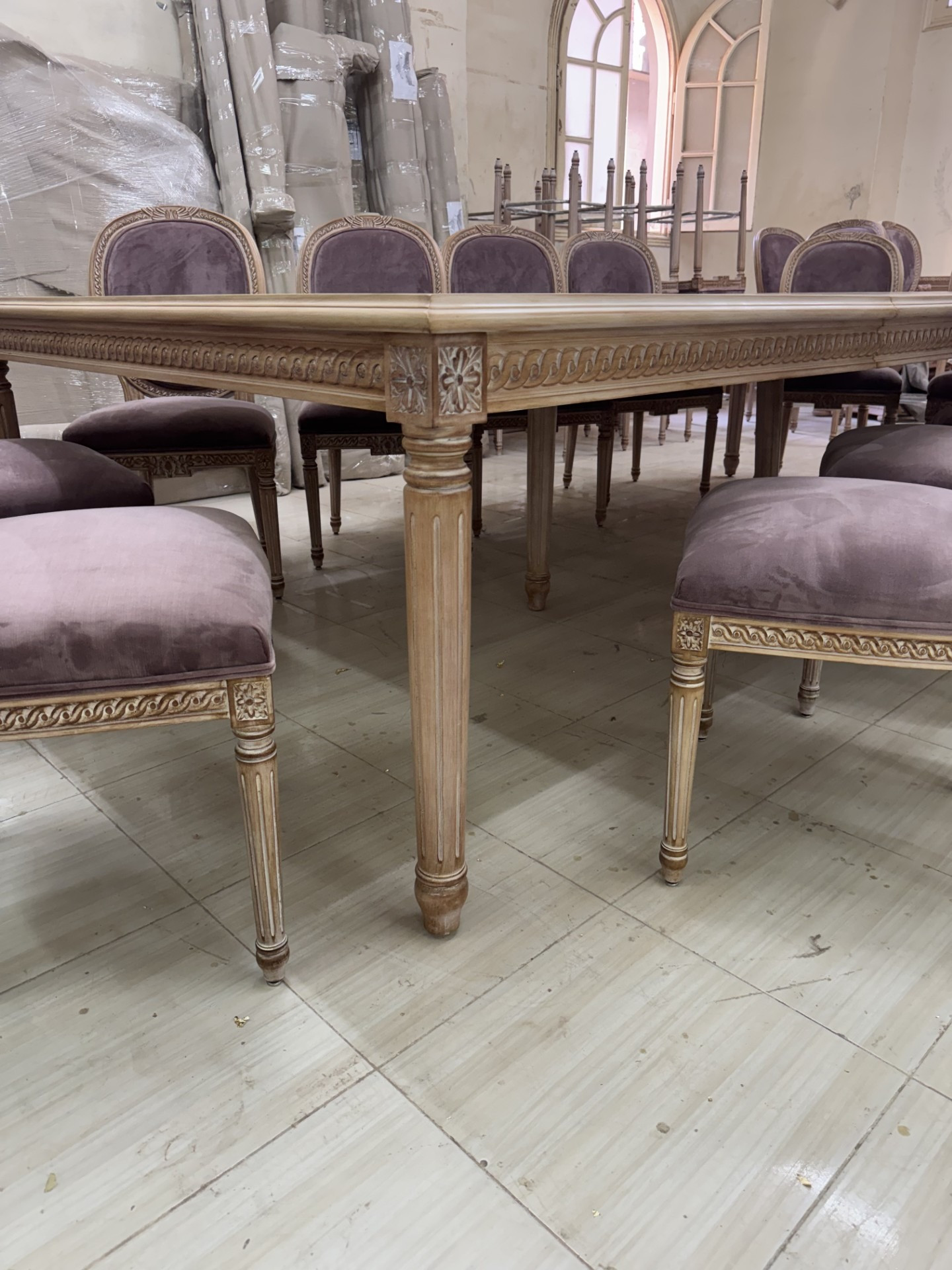 FRENCH DINING ROOM SETS - FRENCH DINING TABLE SETS
