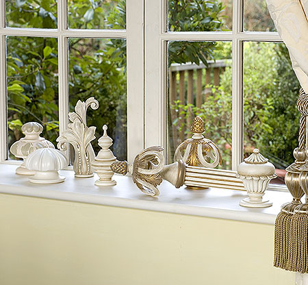 Decorative Wood Window Hardware, Modern Style