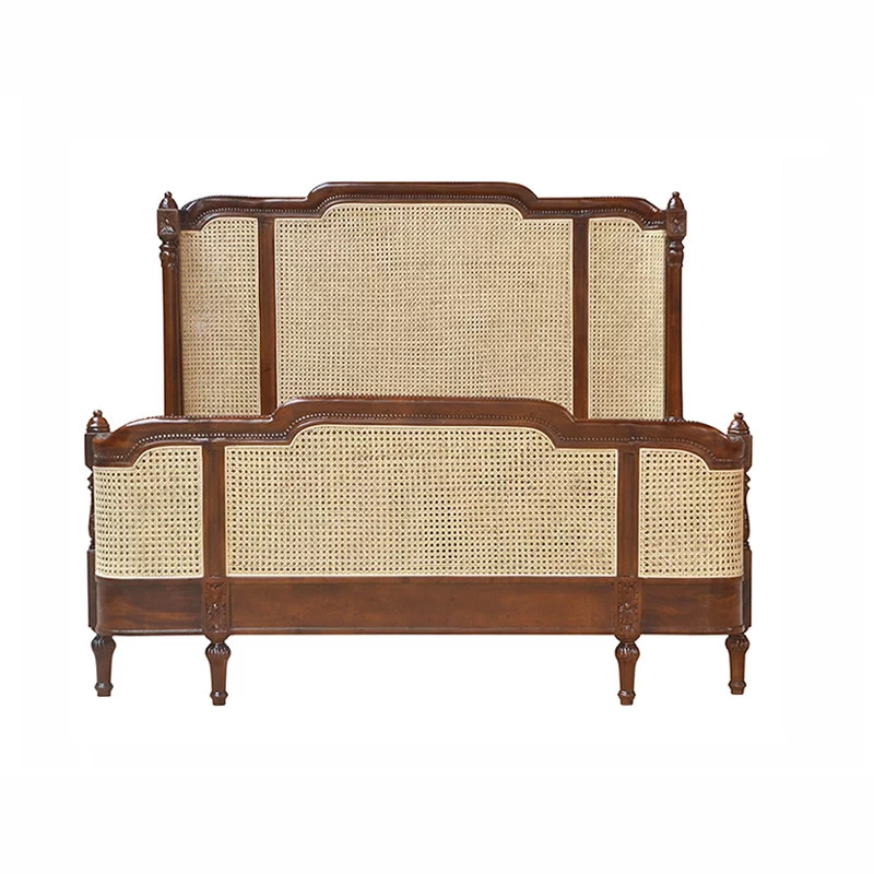 Wing Rattan Bed Frame
