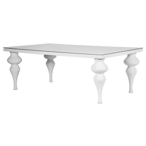 White Gloss Dining Table