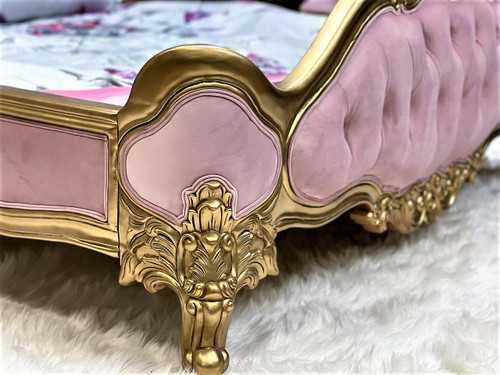GOLD FRENCH BED FRAME
