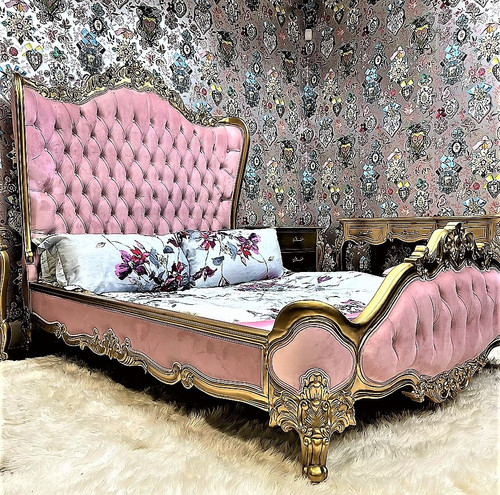 GOLD FRENCH BED FRAME