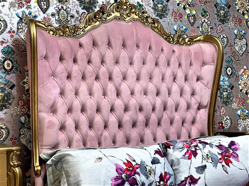 GOLD FRENCH BED FRAME