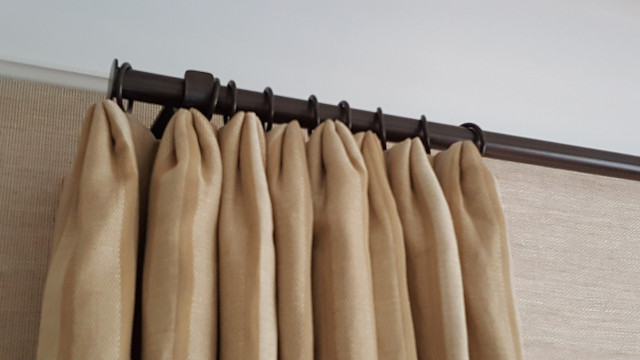 Curtains for Den Windows, high end custom