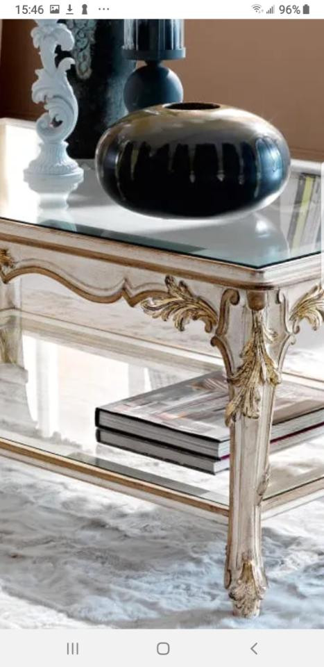 White Rococo Bedroom set USA