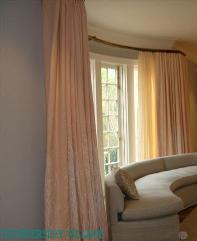 Curtains for Den Windows, high end custom