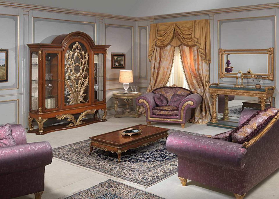 French Dining Room Furniture Set, Versailles