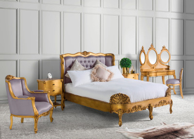 Gold Bedroom Set