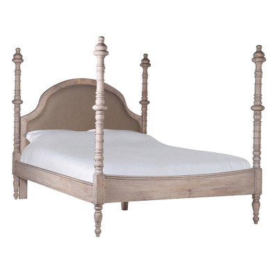 Rustic Four Poster Bed
