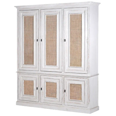 FRENCH WHITEWASH BOOKCASE