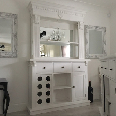 WHITE HOME BAR