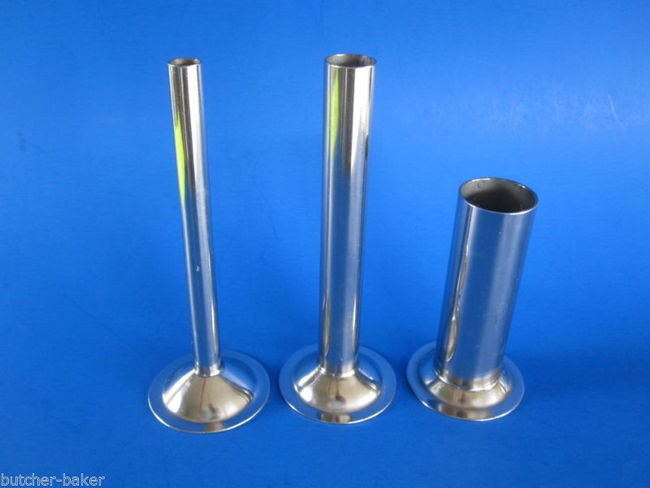 3-Pak Sausage Stuffing tubes for size #5 Meat Grinder LEM Cabelas MTN ...
