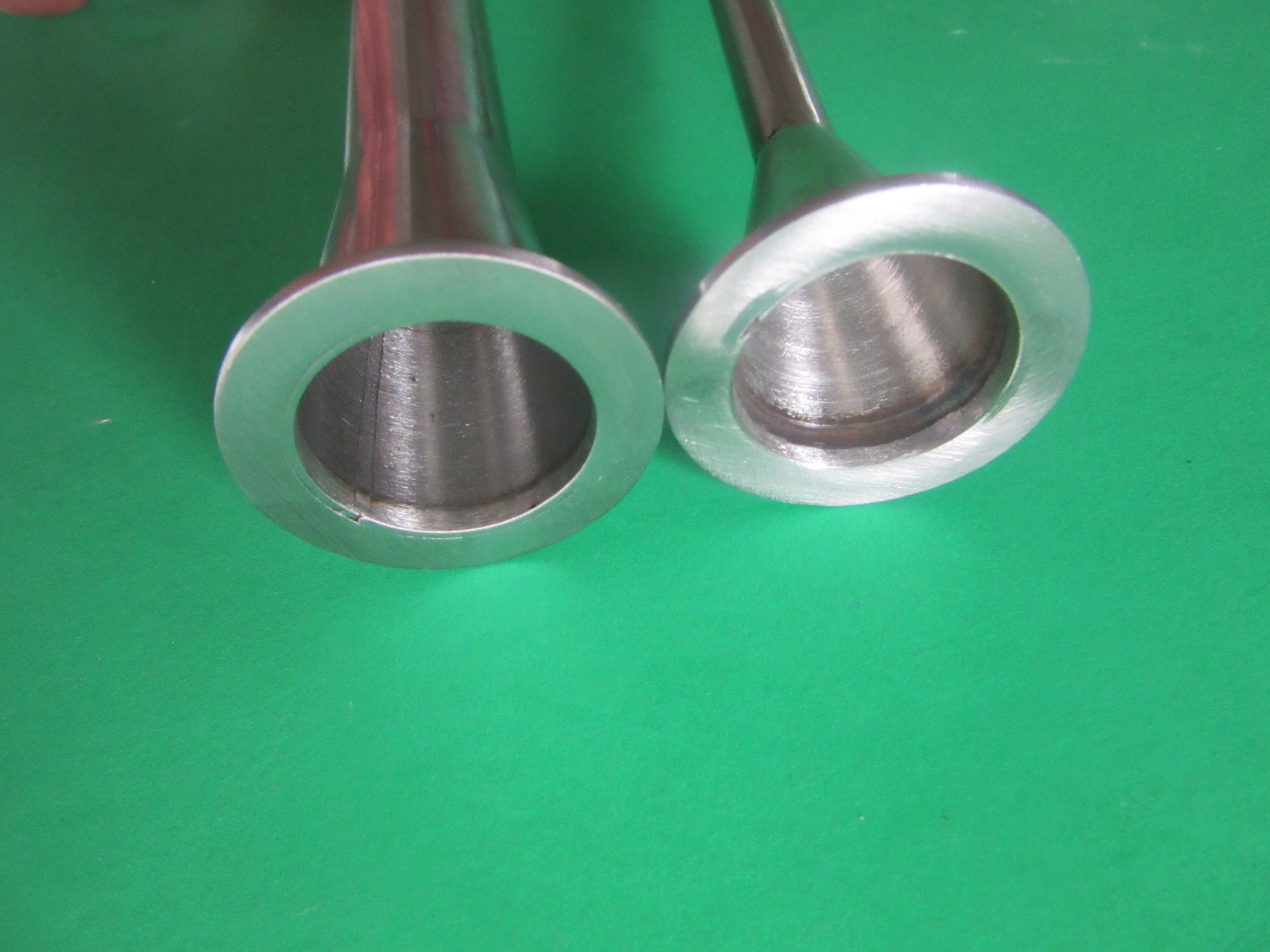 COMBO SET** 12" EXTRA LONG Sausage Stuffing Horn Tube 3/8" & 3/4" for ...