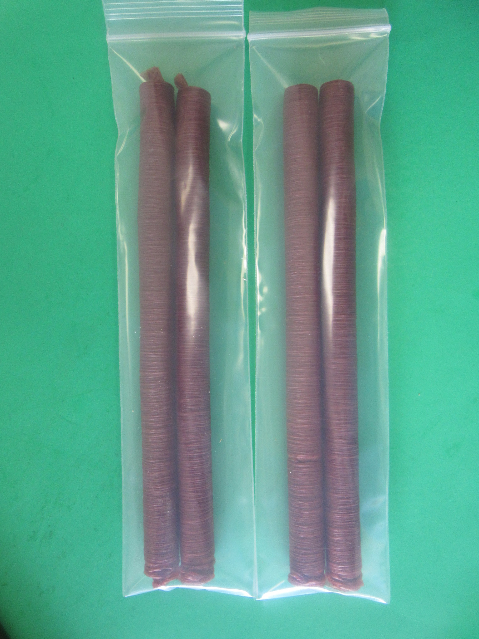 LONG 17 mm SLIM Collagen Snack Stick CASINGS for 36 lbs of Edible Slim ...