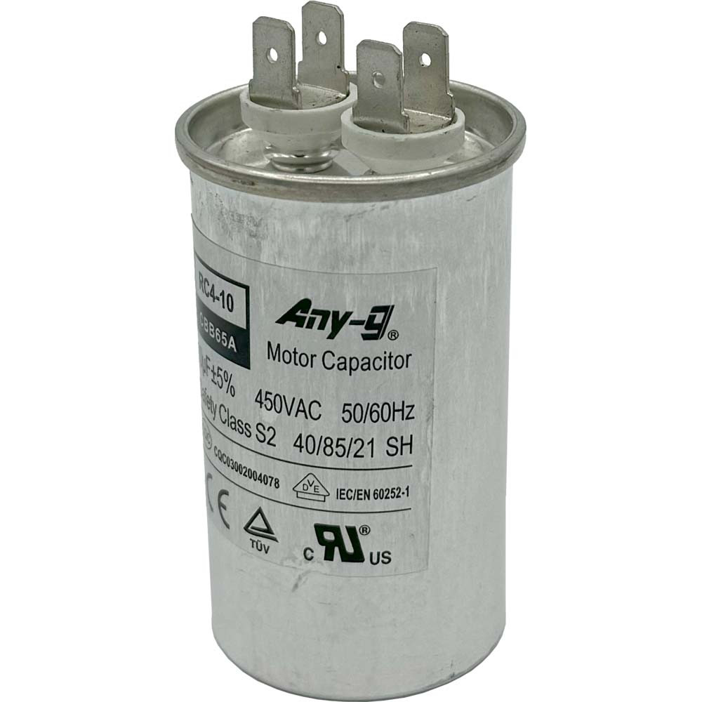 25 MFD / uF 450V Motor Run Capacitor Metal P2 Protection Aluminum Case
