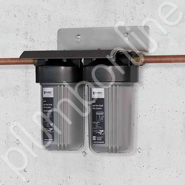 Puretec Ecotrol EM2-60 Dual Stage Whole House Filtration | 60 Lpm 1”