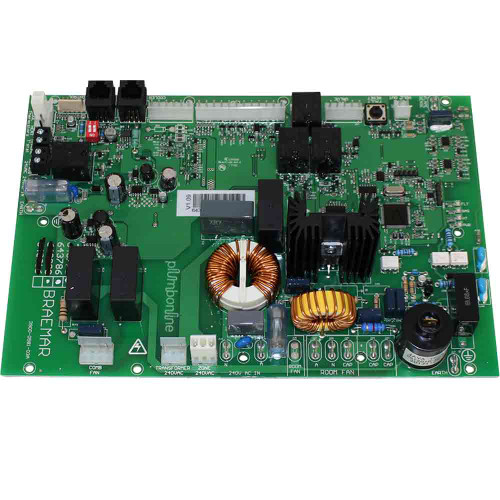 Braemar TQ 523 and X PCB Circuit Board ICS 2 Stage Triac Gas Ducted ...