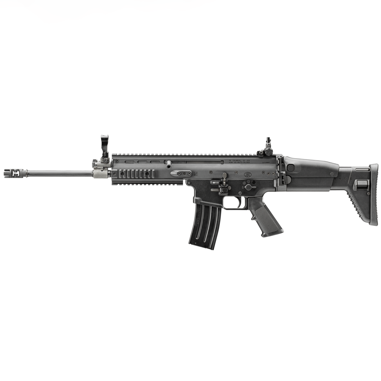 FN SCAR® 16S NRCH BLK 5.56 16" 10/20rd Rifle - CA COMPLIANT (FIXED MAG ...