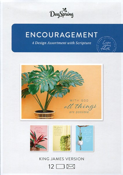 Christian Encouragement Cards : Boxed Religious Encouragement Cards
