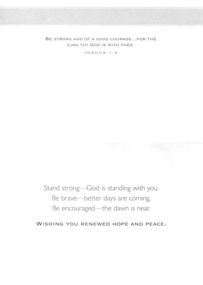 Lighthouse Christian Encouragement Cards
