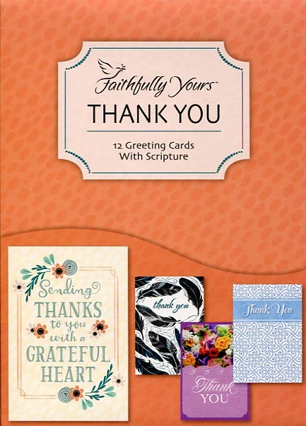 Christian Thank You Cards : Boxed Scripture Thank You Cards