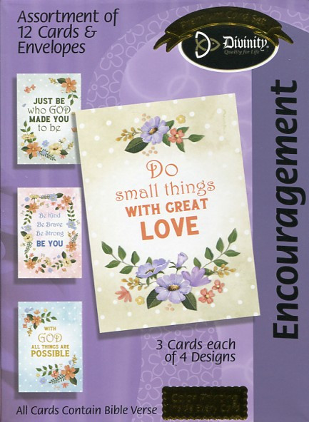 Christian Encouragement Cards : Boxed Religious Encouragement Cards