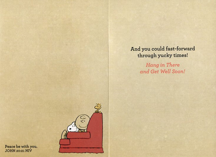 Peanuts Greeting Cards : Get Well Cards