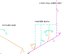 4 Bath Riser Diagram - I Can Draw Yours in Days