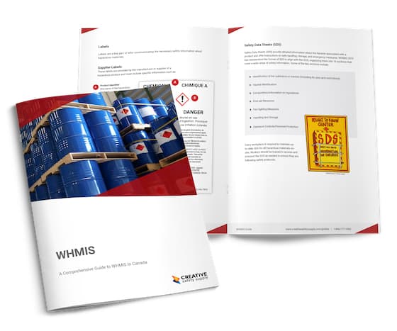 FREE Guide to WHMIS Compliance in Canada from Creative Safety Supply