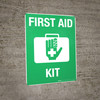 First Aid Kit - Wall Sign