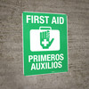 First Aid (Bilingual) - Wall Sign