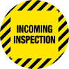 Incoming Inspection Floor Sign | Creative Safety Supply