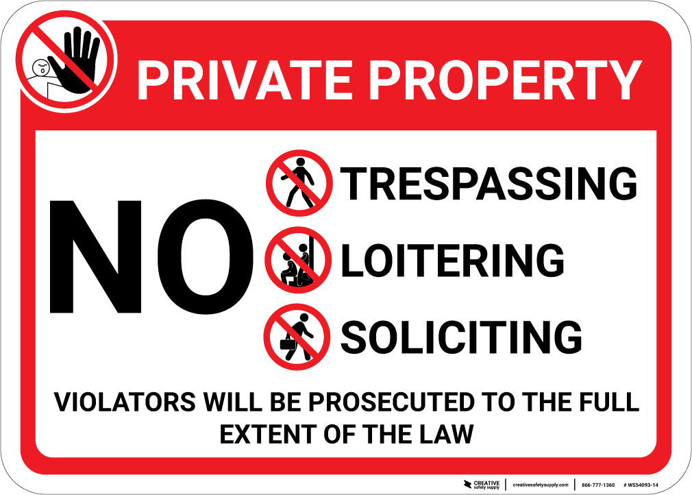 Private Signs | Creative Safety Supply