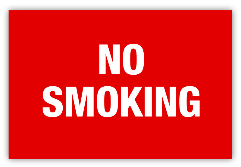No Smoking Label | Creative Safety Supply
