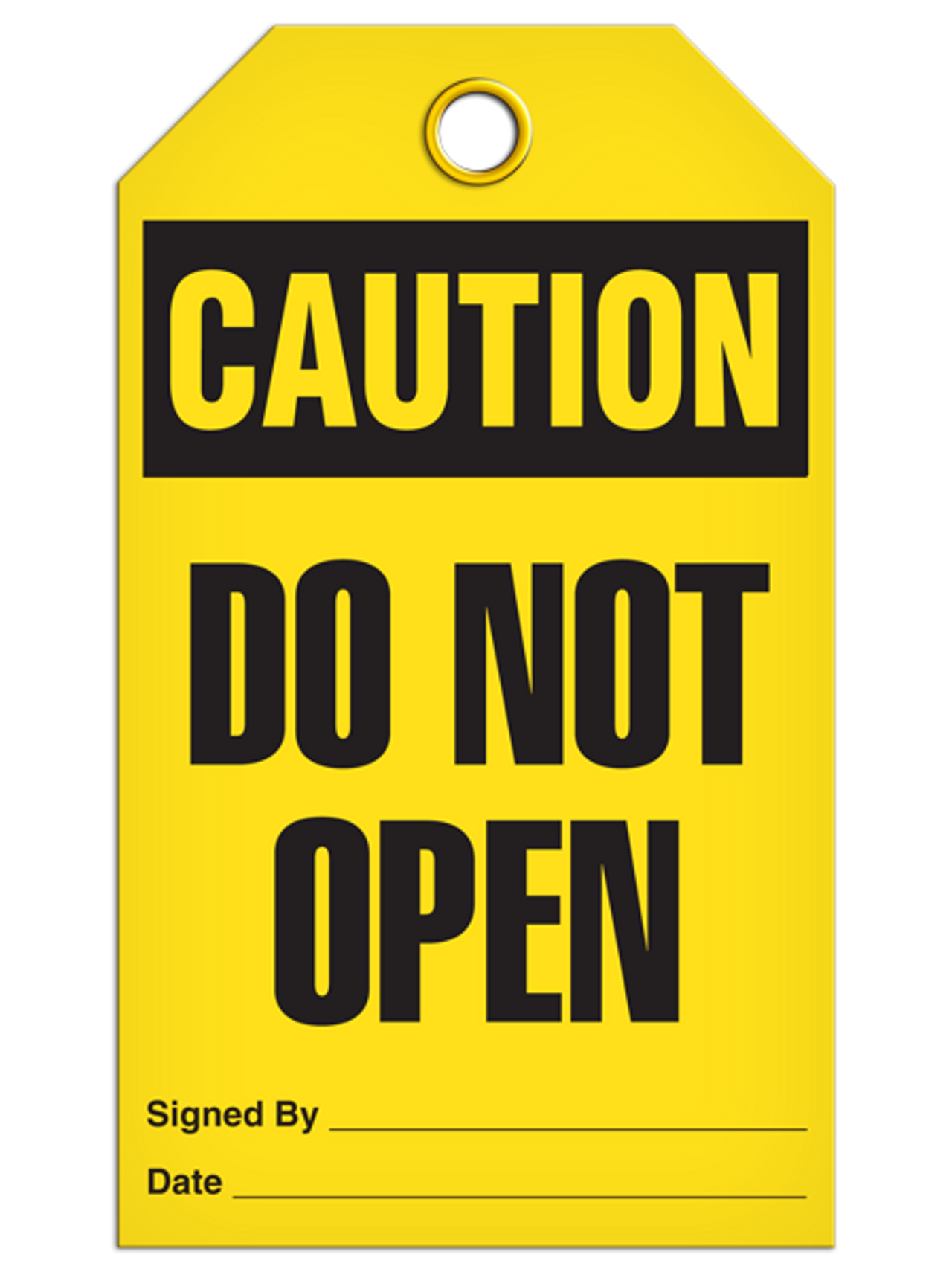 Caution Do Not Open Tags caution-do-not-open-tags