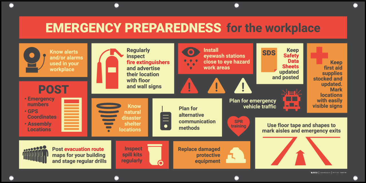 Emergency Preparedness Banner | Creative Safety Supply