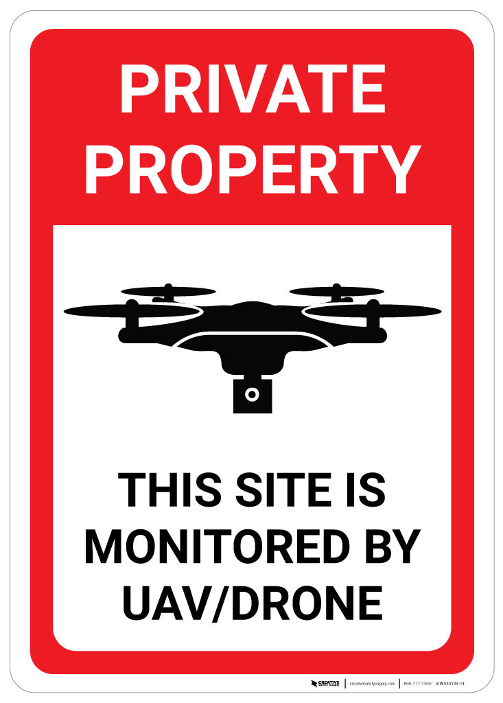Drone Zone & No Drone Signs | Creative Safety Supply