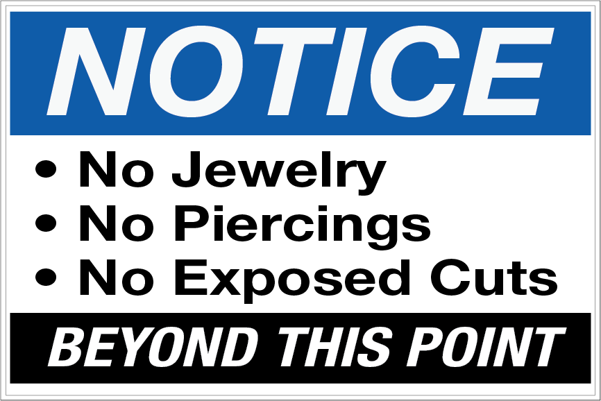 Cleanroom Signs | Creative Safety Supply