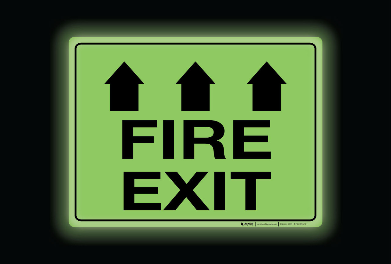 Fire Exit Signs | Creative Safety Supply