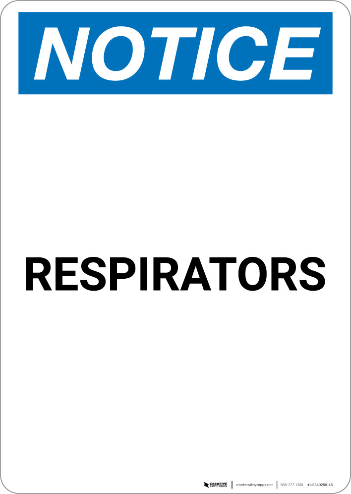 Respirator Labels | Creative Safety Supply