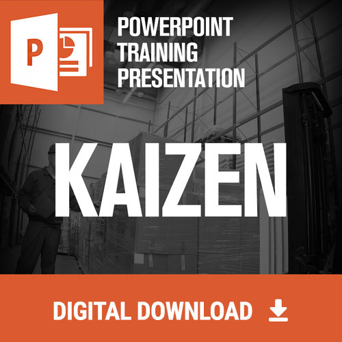 Kaizen Powerpoint Training - Digital Download