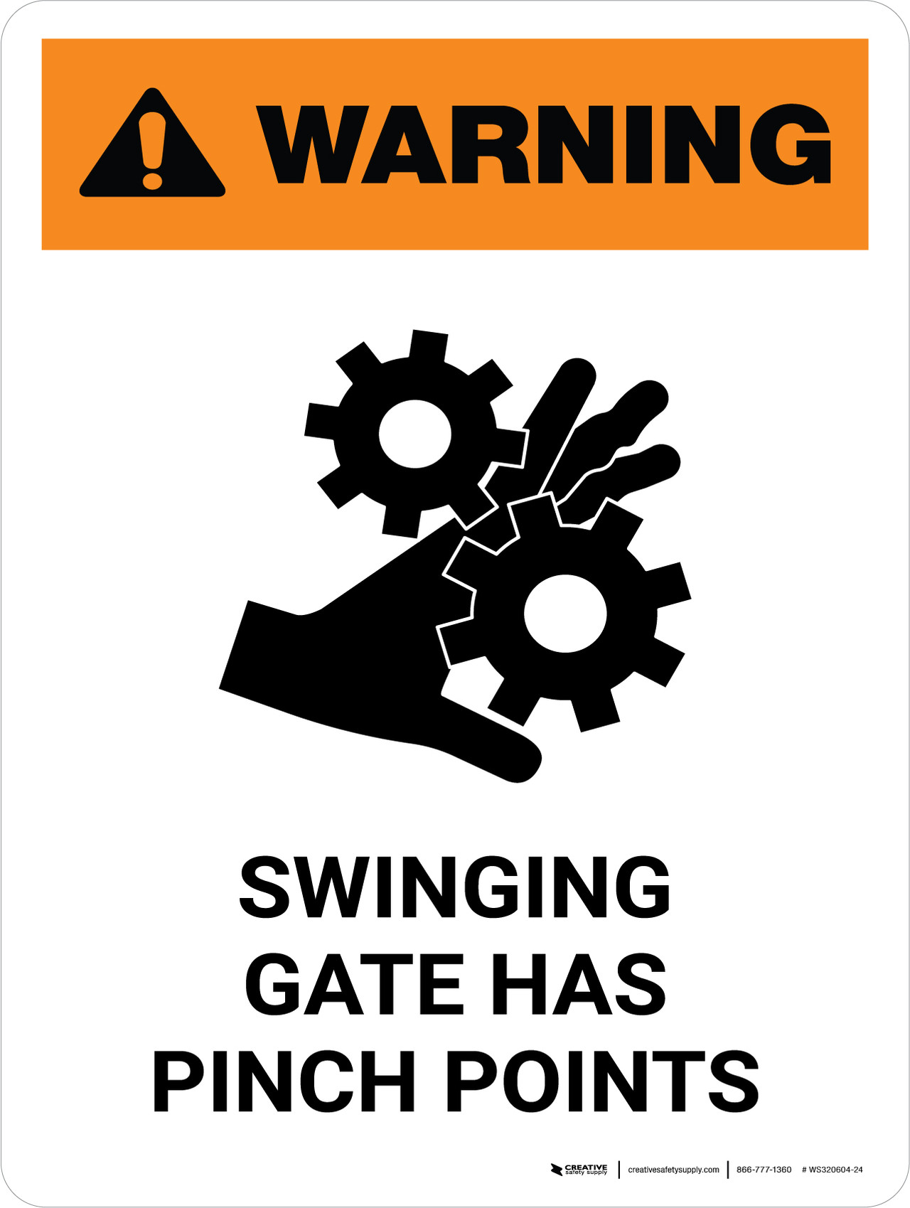 Gate & Automatic Gate Signs | Creative Safety Supply